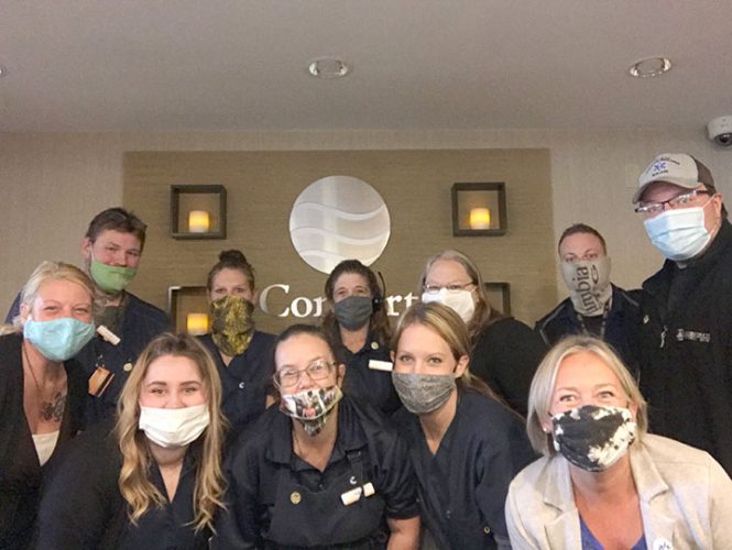 Comfort Inn of IM wins Gold Award from Choice Hotels | News, Sports ...